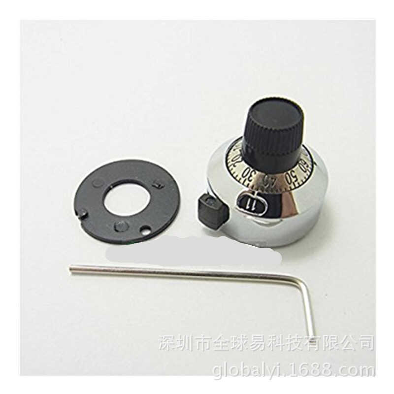 3590S matching knob scale dial with scale locking plate 6.35mm aperture ...