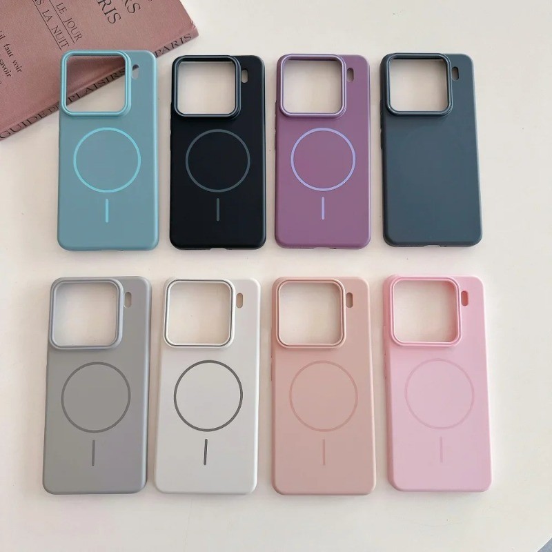 HOCE Ultra Thin Matte Magnetic Phone Case For Xiaomi 15 14 13 Pro 14 Ultra Redmi K80 Pro ...