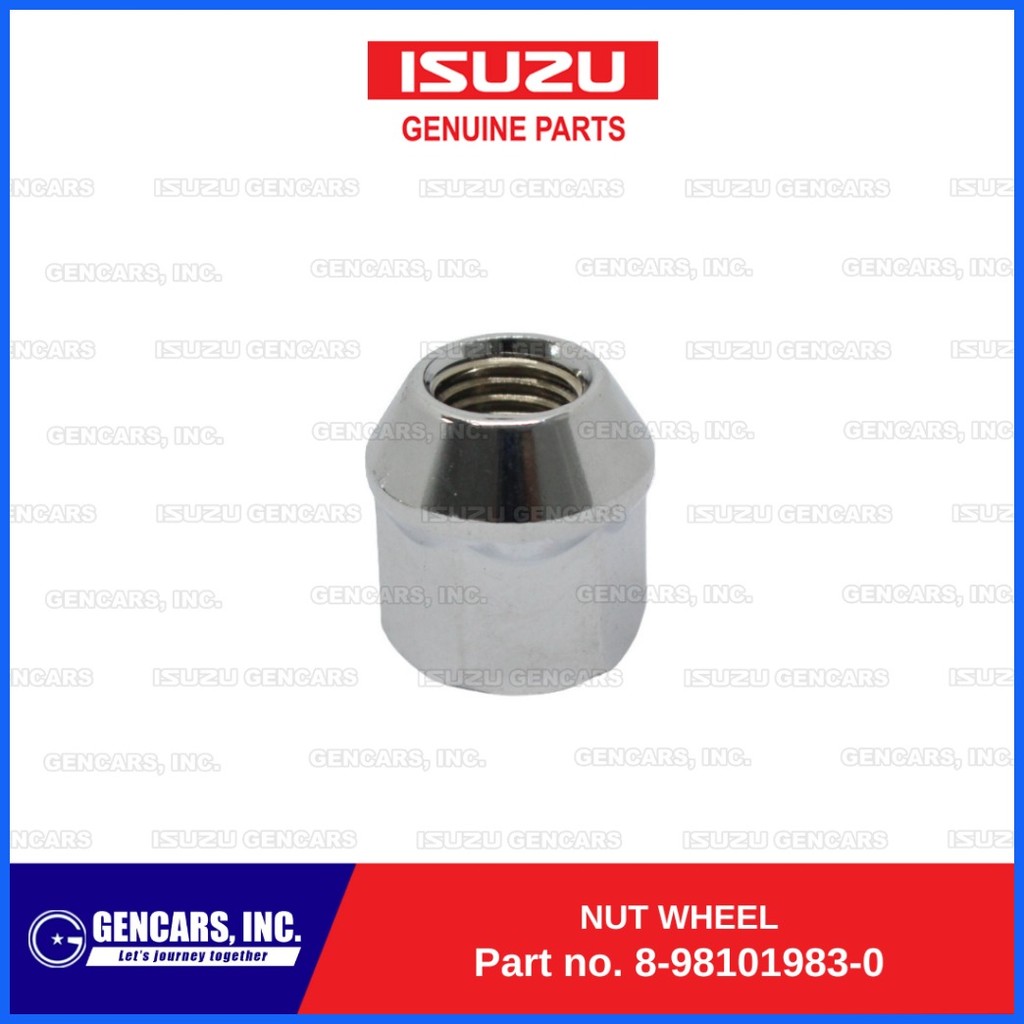 Isuzu Wheel Nut Front Axle (6pcs) for Alterra, D-Max, mu-X (8-98101983 ...