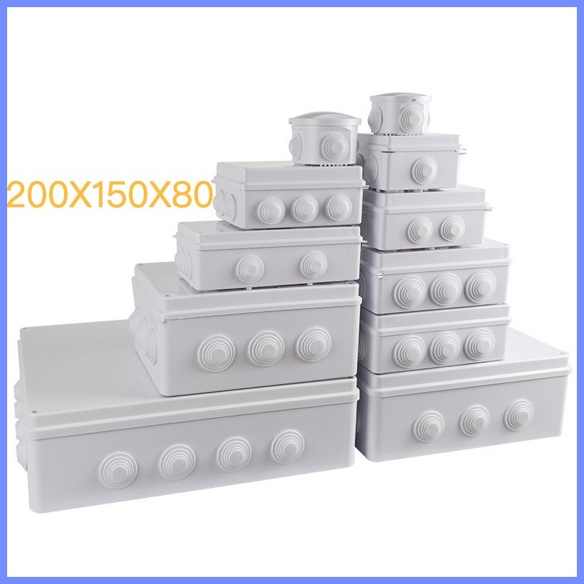 200X155X80 Outdoor waterproof power box ABS plastic IP55 electric ...