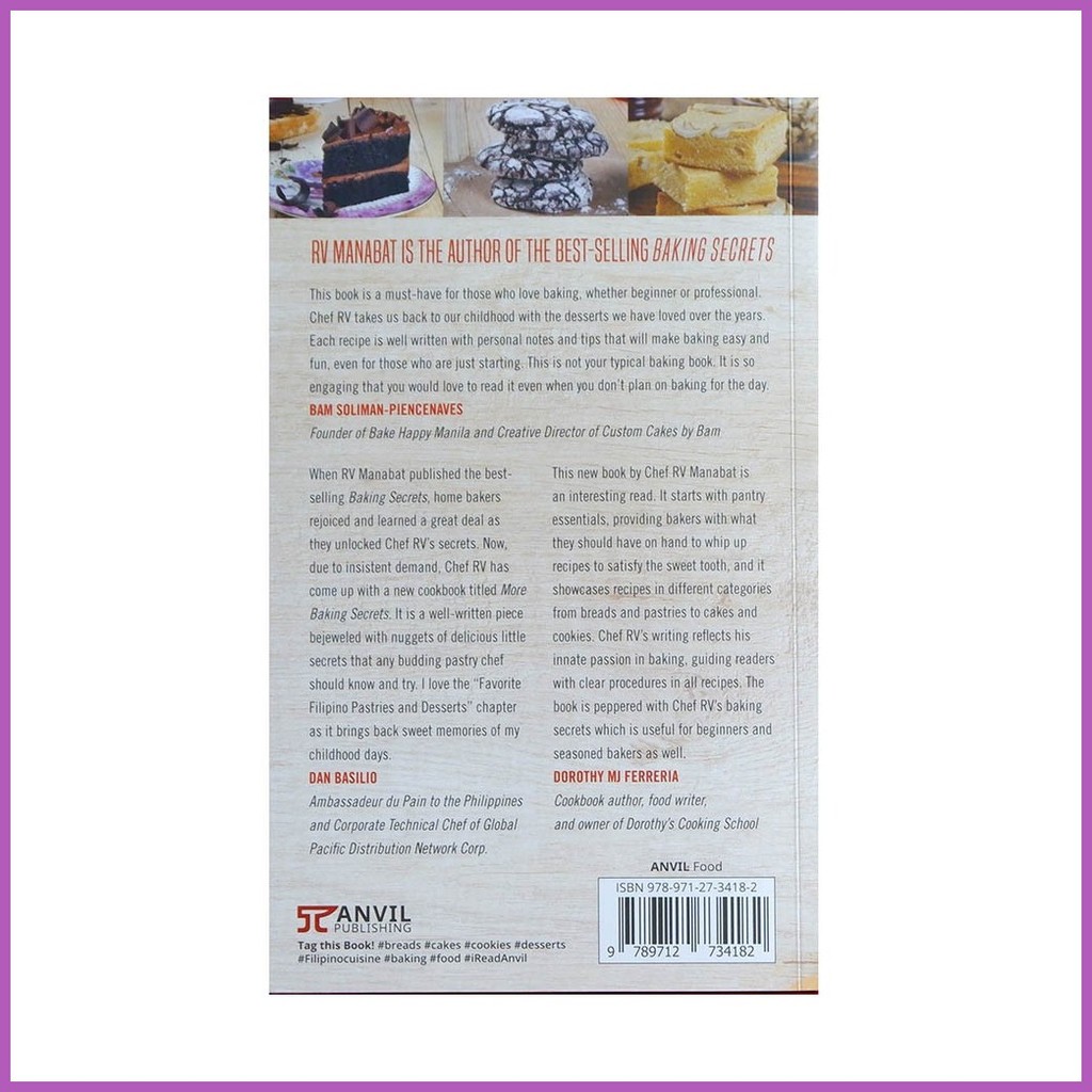 ¤ MORE BAKING SECRETS by RV Manabat | Shopee Philippines