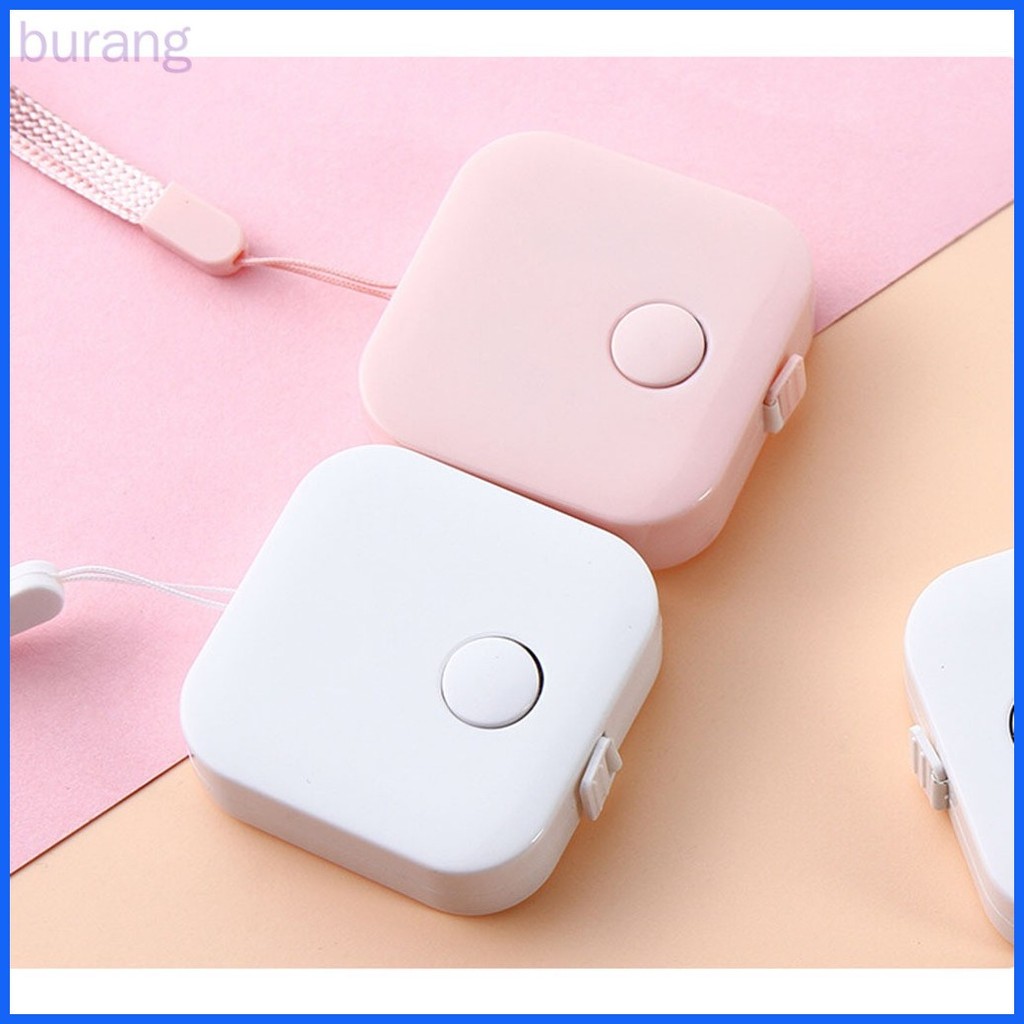 ☸ ♝ Double-Sided Measuring Tape Push Button Tailor Cloth Ruler Body ...