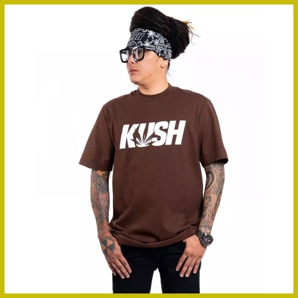 KUSH Co. OG LOGO WHITE (Rust) Classic T-Shirt | Shopee Philippines