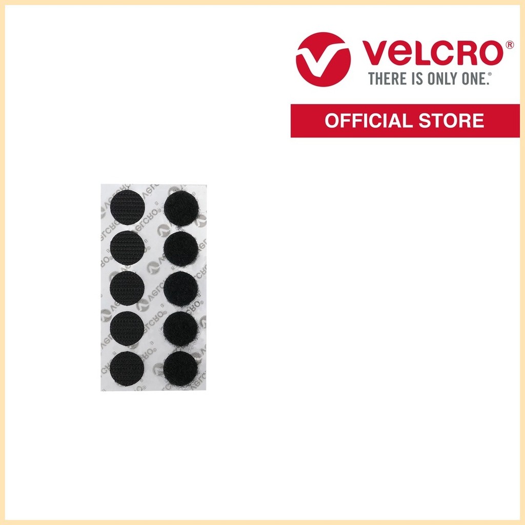 VELCRO General Purpose Sticky Back Fastener 15s Regular Strength Circle ...