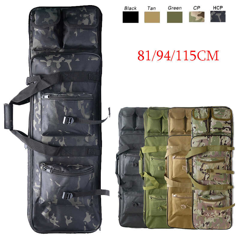 94 81 115Cm Tactical Nylon Backpack Case Rifle Sniper Airsoft Shooting ...