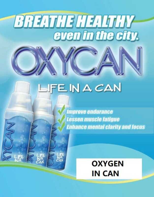 LY OXYCAN ( OXYGEN IN CAN ) LIFE IN EVERY CAN COMES WITH OWN MASK And ...