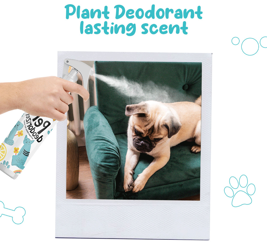 Petsup Pet Deodorizer Refill 480ml Dog Cat Deodorant Safe Non ...