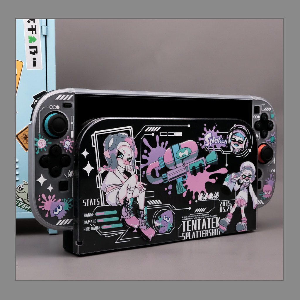 Splatoon-themed Frosted Semi-transparent Hard Protective Case for ...