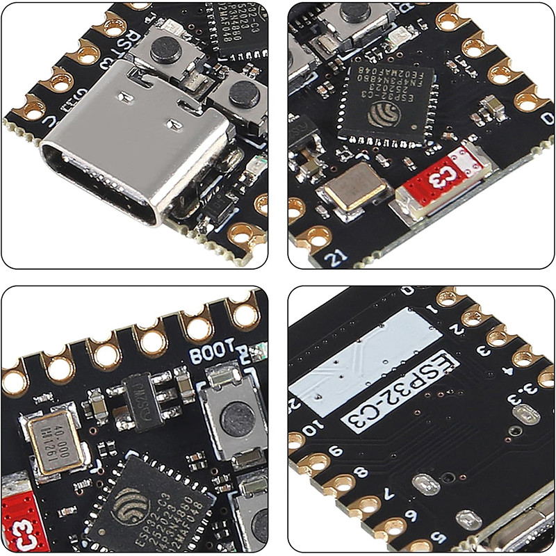 Fulabs ESP32-C3 ESP32-S3 ESP32-H2 ESP32-C6 Development Board ESP32 C3 SuperMini WiFi Bluetooth ...