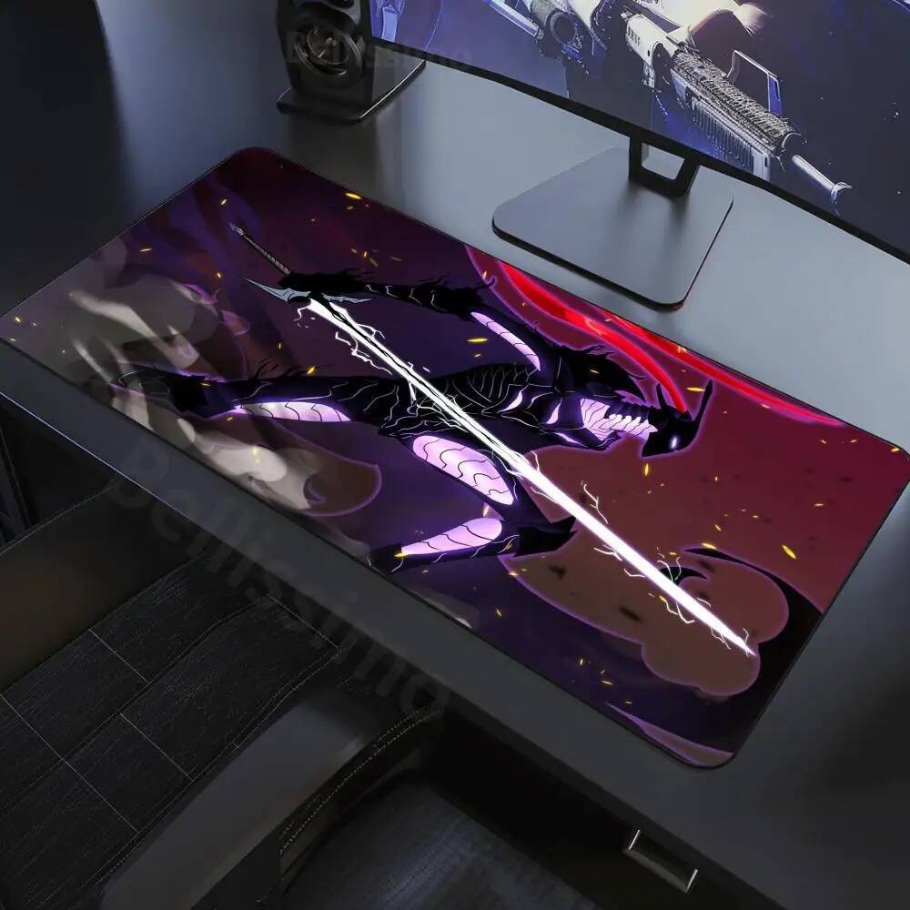 Large XXXXL 1200x600mm Mousepad S_Solo L_levelings Kawaii Gaming ...