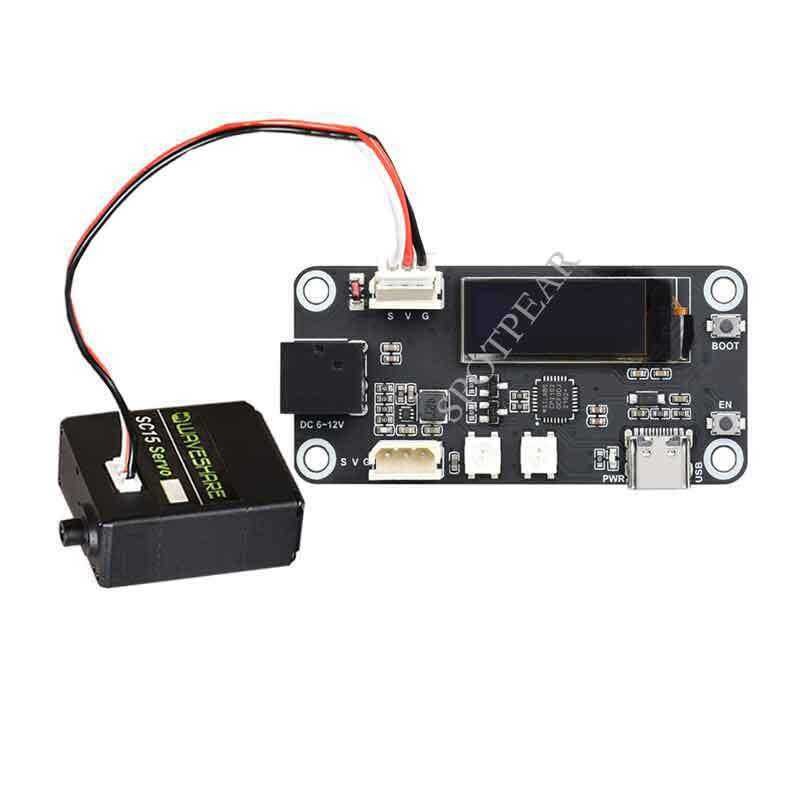 ESP32 servo driver board with built-in WIFI and Bluetooth and OLED display screen | Shopee ...