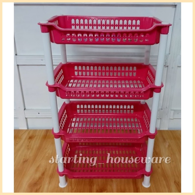 UTILITY RACK / 2LAYERS / 3LAYERS / 4LAYERS Multi-Purpose Rack Plastic ...