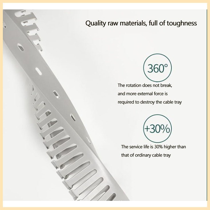 2M 100mmx100mm PVC Cable Tray/Duct Slotted PVC industrial environmental ...