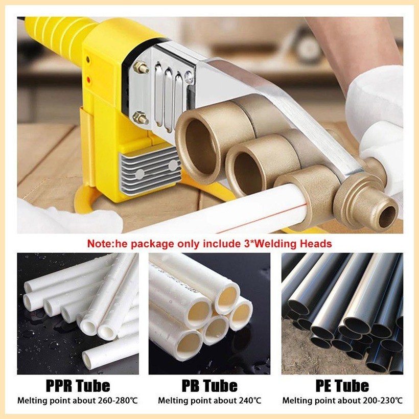 PPR Heater / Fusion Machine With Mould Size 20, 25, 32mmPVC,Heavy Duty ...