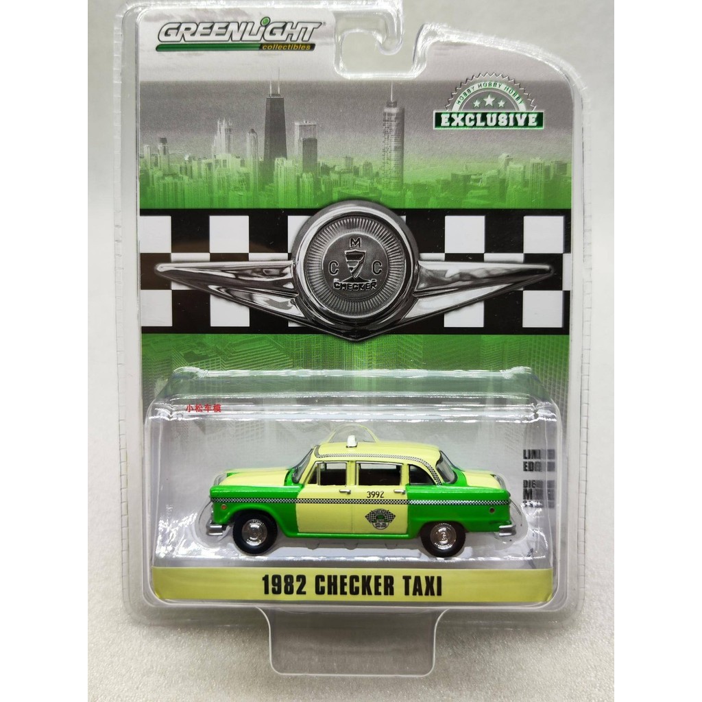 Greenlight GreenLight 1: 64 1982 Checker Motors Chicago Chuck Taxi ...
