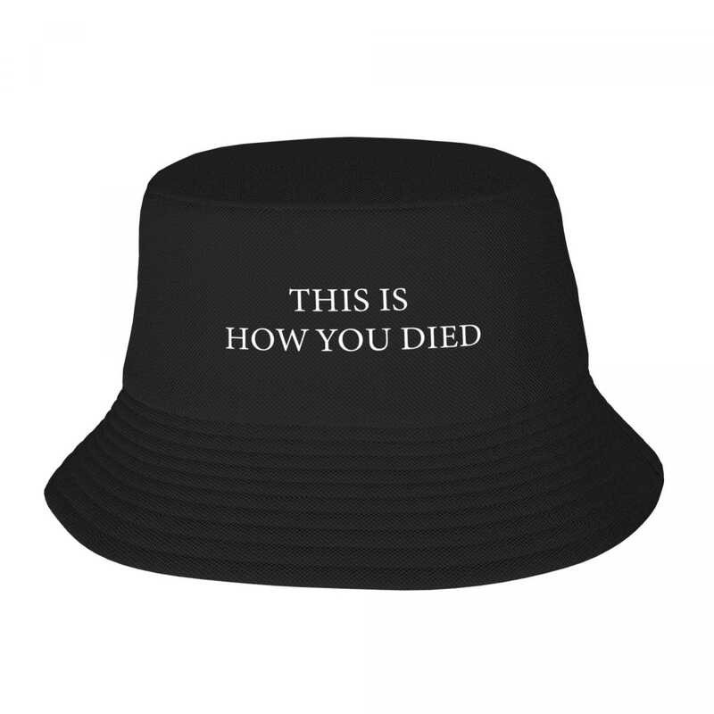 This New Is How You Died - White Text - Project Zomboid Inspired Bucket ...