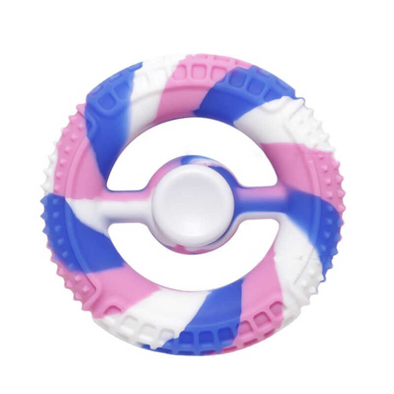 New Children's Finger Spinning Circular Grip Ring, Spinning Gyro Grip ...