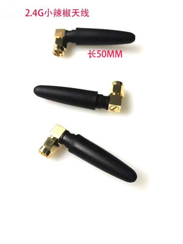 WIFI Bluetooth/Zigbee antenna 2.4G small chili bend antenna SMA ...