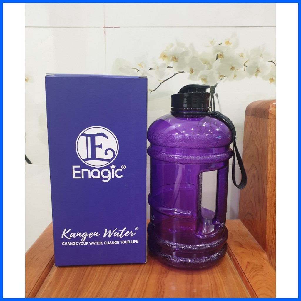 2 Liter Bottle of Enagic Alkaline Ionized Water to Keep Hydrogen ...