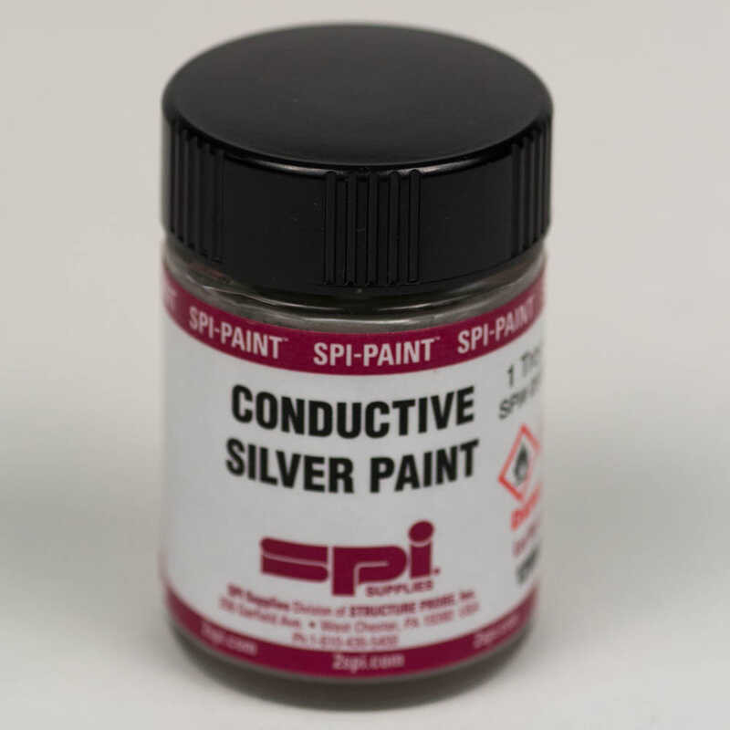 Glue Silver SPI 0.5oz 1oz Sier Conductive Paint SEM Electric Microscope ...