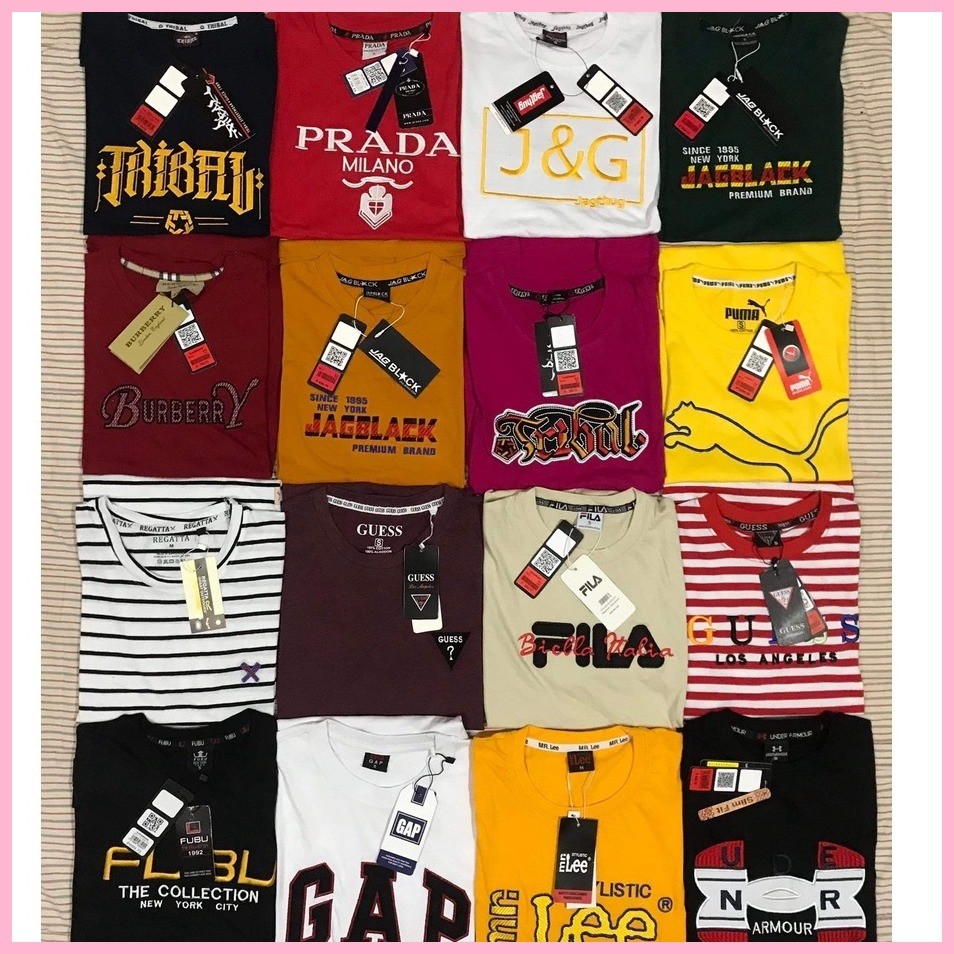 MALL PULL OUT / OVERRUNS ASSORTED BRANDED TSHIRT FOR WOMAN / MEN ...