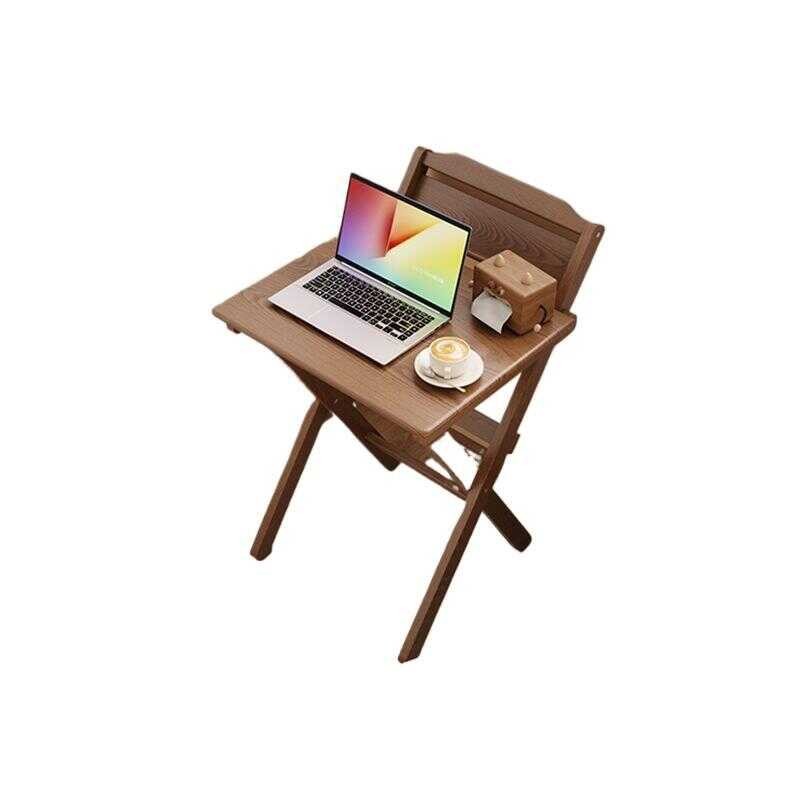 Folding Desk, Solid Wood Table, Small-Sized Household Dining Table ...