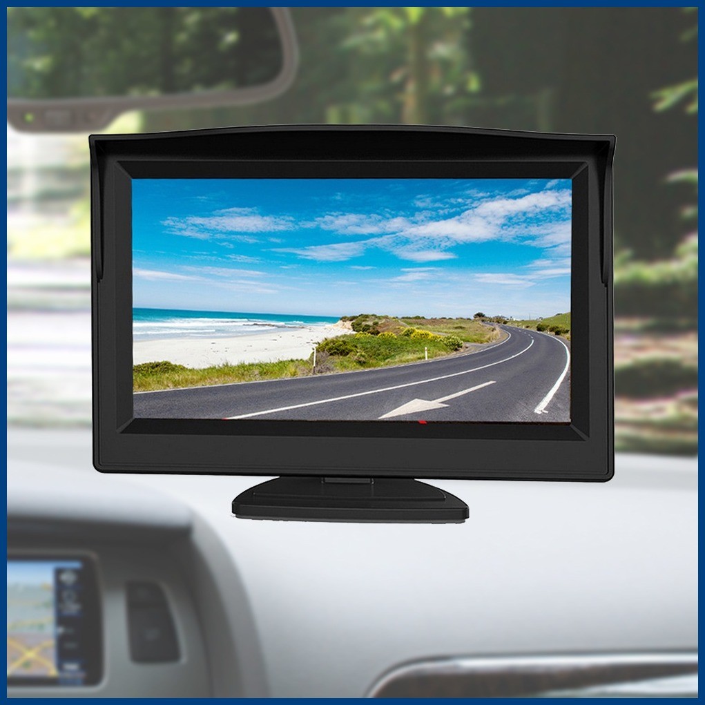 5 Inch Car Monitors TFT-LCD Automotive Display Monitor 16:9 On-Board ...