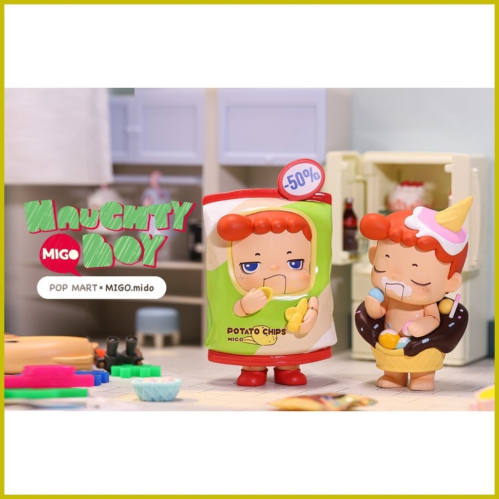 POP MART x MIGO.mido - Naughty Boy Series [Blind Box] | Shopee Philippines