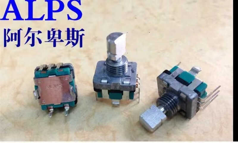 ALPS Alps EC11 encoder with switch 30 positioning 15 pulse points axis ...