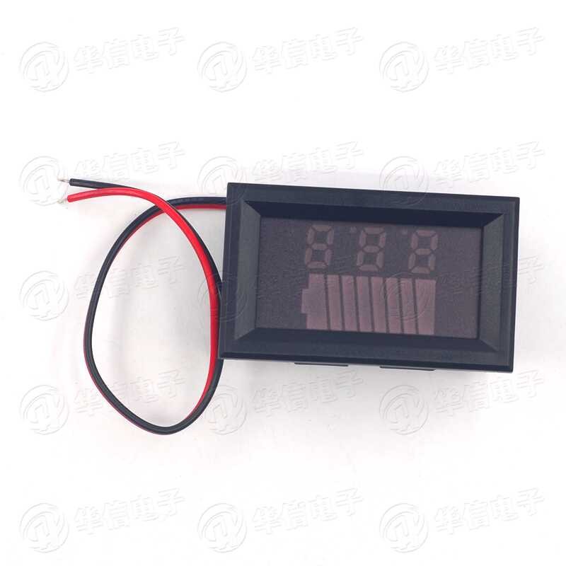 Two wire dual display DC12V-84V electric vehicle me, voltme, baty ...