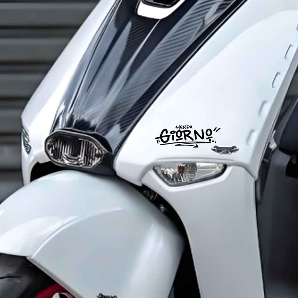 Honda Giorno Sticker Motorcycle Lamp Eyebrow Front Bumper Body Fuel ...