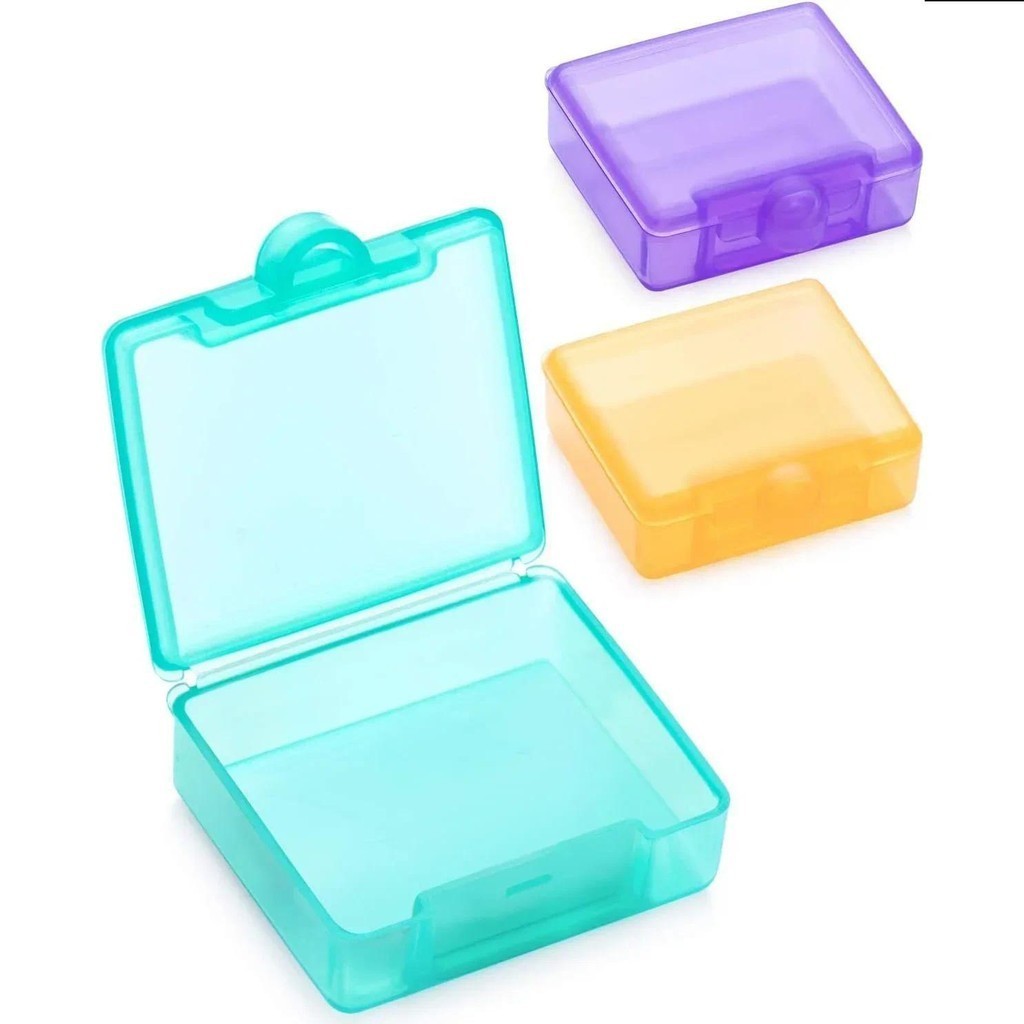 3/4pcs Mini Pentagon Square Pill Box Outdoor Travel Portable Medicine ...
