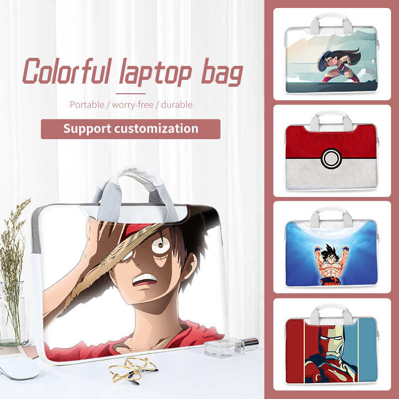 Multi DIY Size Anime Laptop Case14 15 16 17Inch Shoulder Hand For Book ...