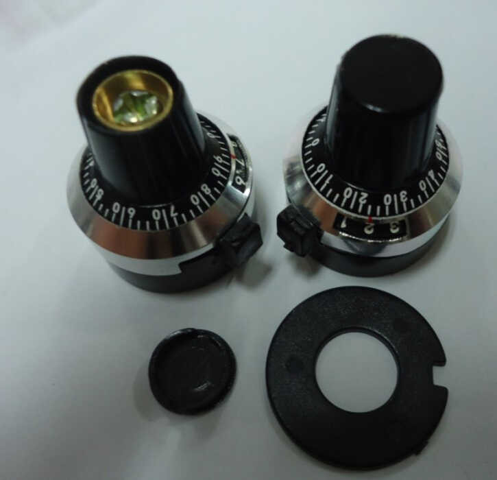 Taiwanese scale dial digital knob is matched with multi turn ...