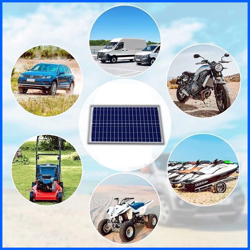 COD CROWNSTAR 30W Portable Solar Panel 30 Watt 12/18 Volt Solar Module ...