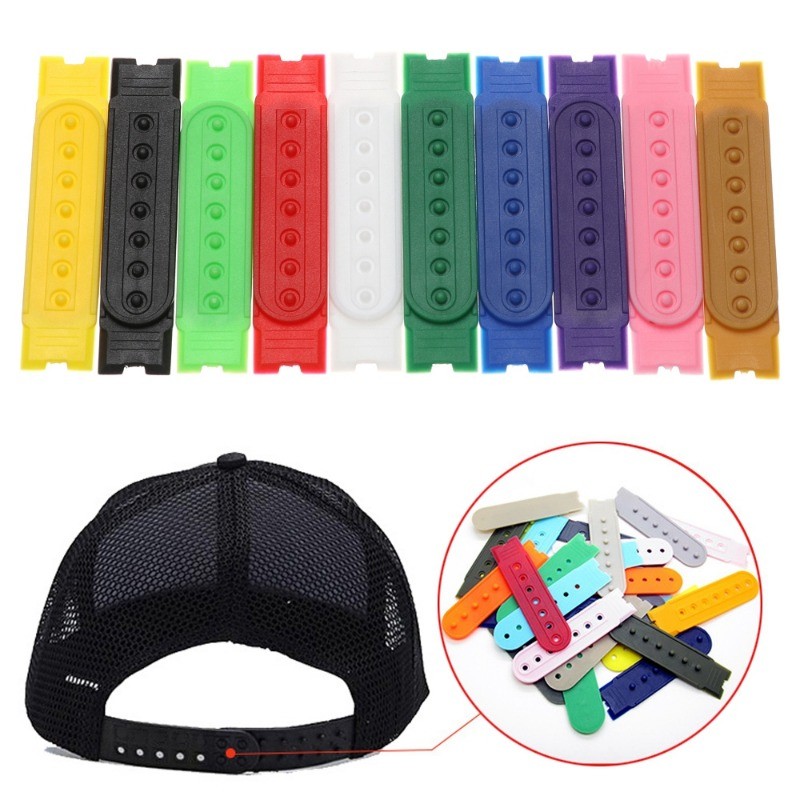 7 Holes Adjustable Hot Hats Repair Fasteners Single Row Buckle Baseball ...