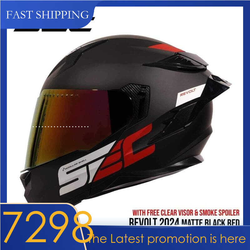 SEC REVOLT MODULAR DUAL VISOR 2024 | Shopee Philippines