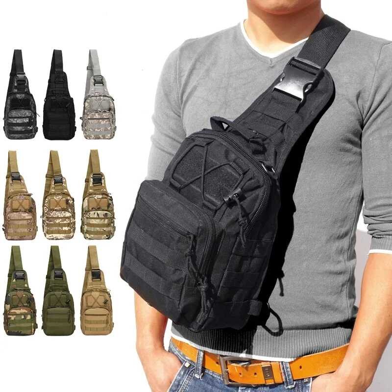 Sports Outdoor Chest Molle Camo Climbing Trekking Backpack Men Sg ...