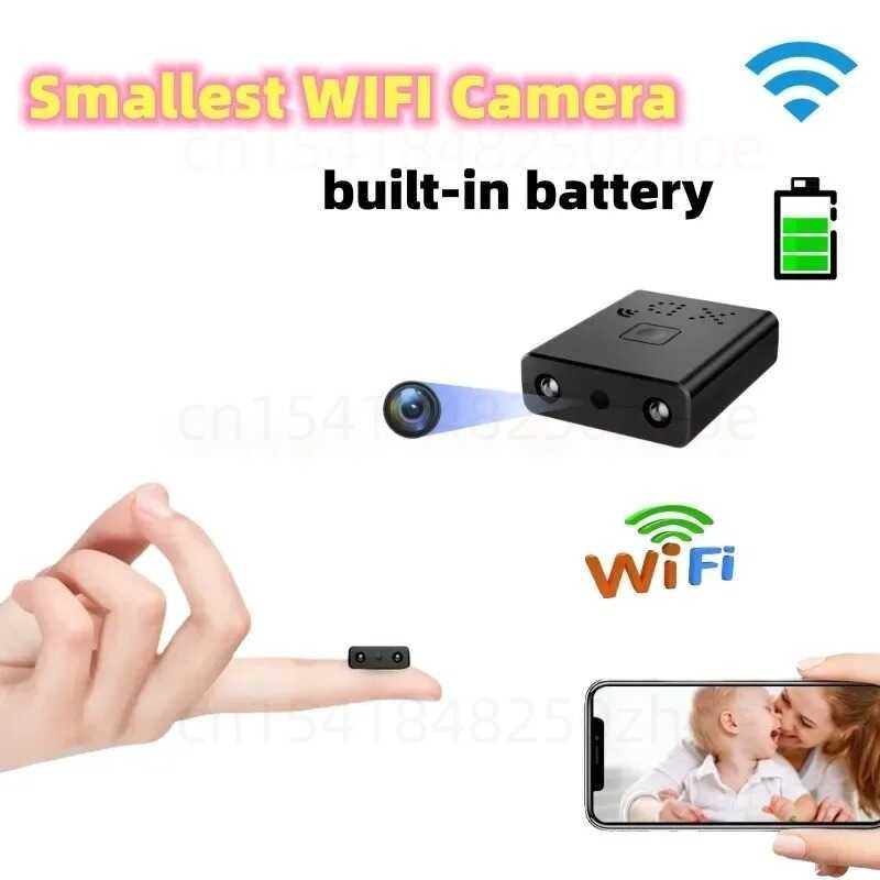 Smallest Mini Camera 1080P HD WIFI Built-In Battery IP Remote ...