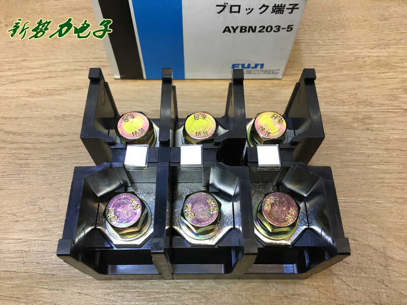 Japanese Fuji terminal block AYBN203-5 200A 3P high current terminal ...