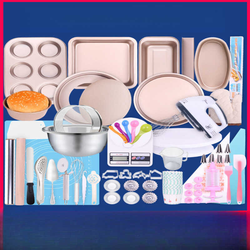 Tool Baking Set Cake Mold Oven Utensils Making Materials Small Bread ...