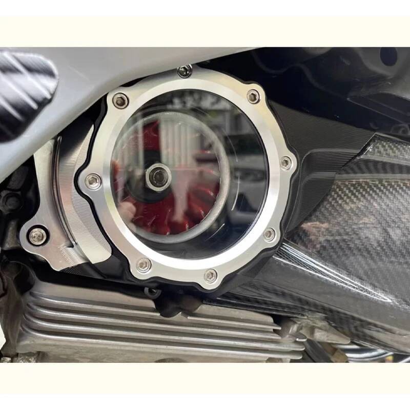 CNC Motorcycle Aluminum Intake Transmission Chain Cover Engine Gearbox ...