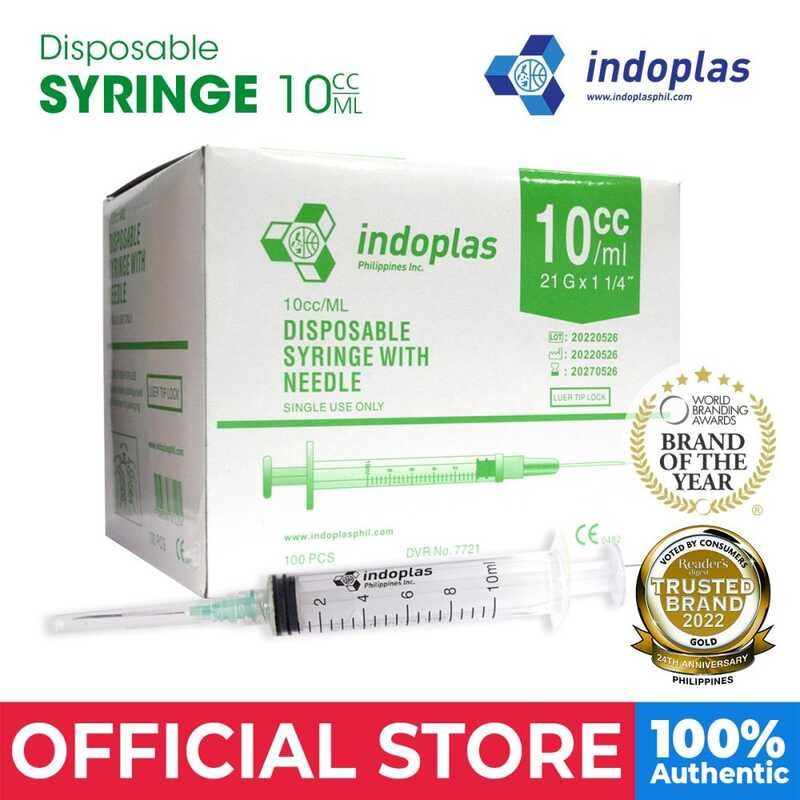 LY Indoplas 10Cc Disposable Syringe Box Ng 100 | Shopee Philippines