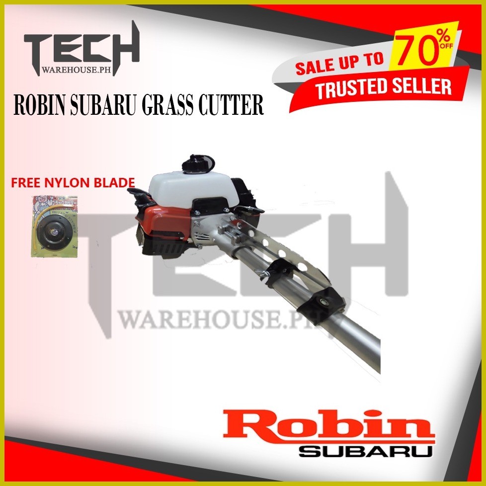 ۩ Robin Subaru Grass Cutter Brush Cutter with FREE Nylon Blade | Shopee ...
