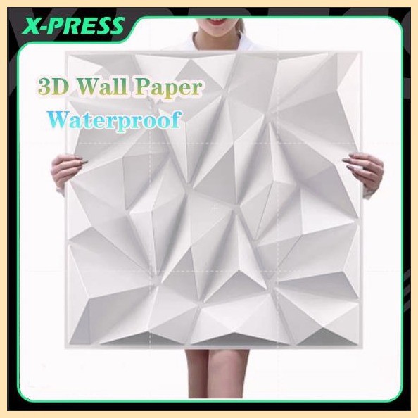 PVC 3D Decorative Wall Panel Tiles Cladding Board Wall Paper Foam PVC ...