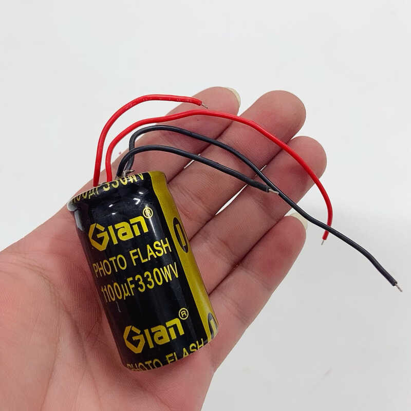 330V1100UF capacitor flash lamp capacitor new DIY application | Shopee ...