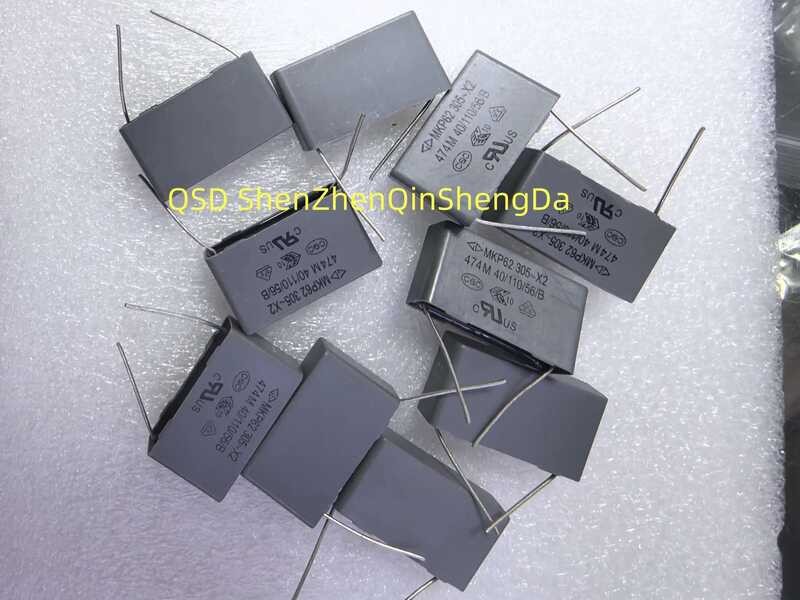 Xj 20Pcs/Lot 305V474m 0.47Uf C42q2474m P62 305V~X2 474M P=27Mm | Shopee ...