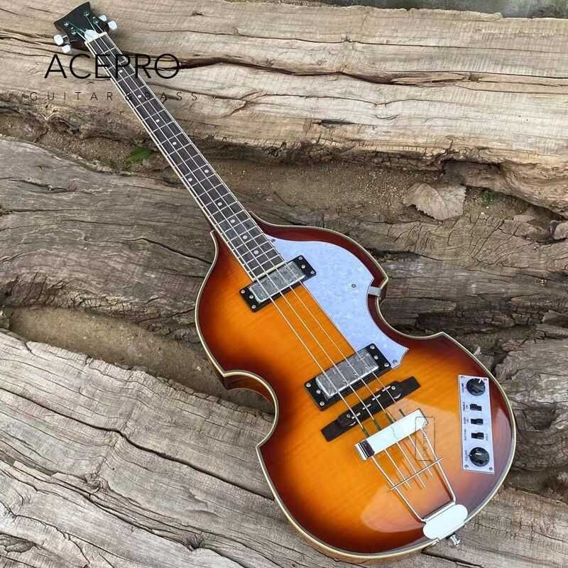 4 Classic String Hofner Electric Guitar Vio Bass Humbucker Pickups ...