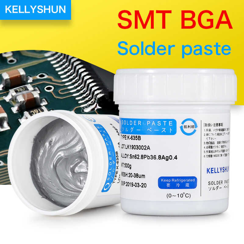 500g Patch Solder Paste Bga Mobile Phone Repair Welding Low Temperature ...