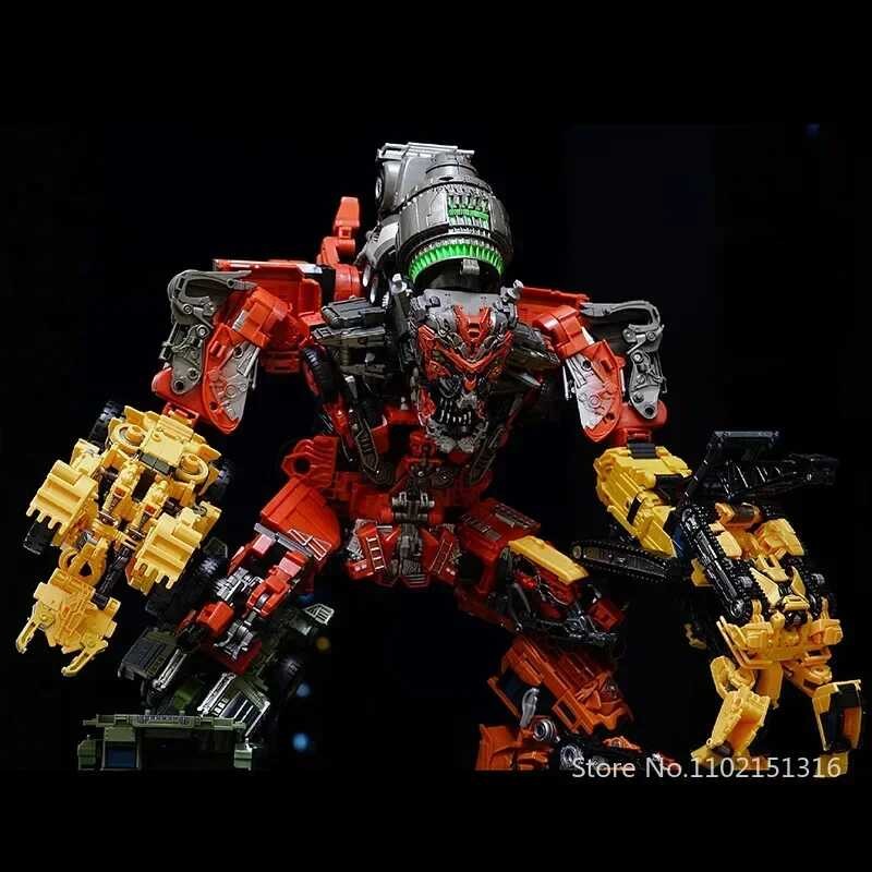 DD01 AOYI DD02 Devastator Transformation Action Figure Toy Devastator Overload Rampage Hightower ...